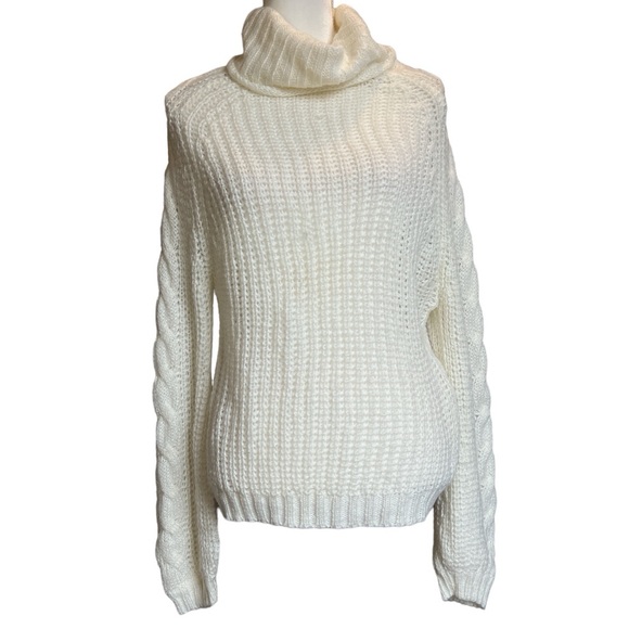 Planet Gold | Sweaters | Planet Gold Nwt Off White Cowl Neck Sweater ...